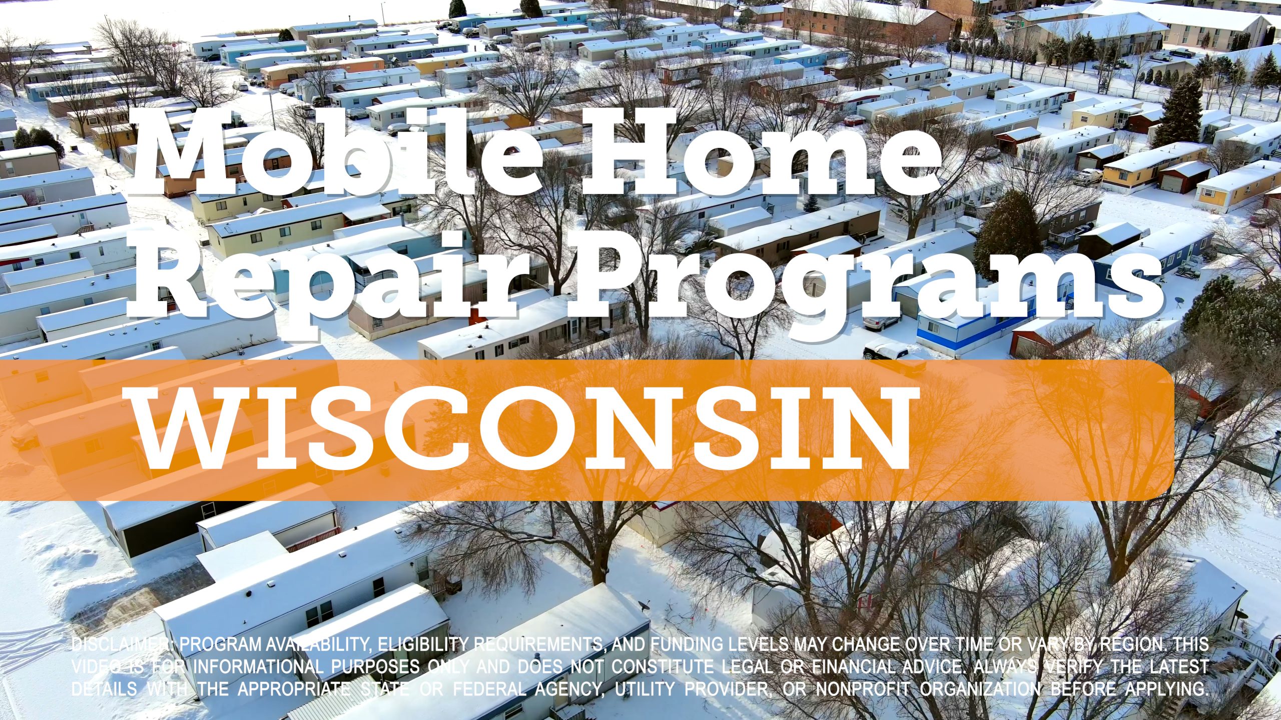 Mobile Home Repair Programs in Wisconsin - MHBO.com Blog